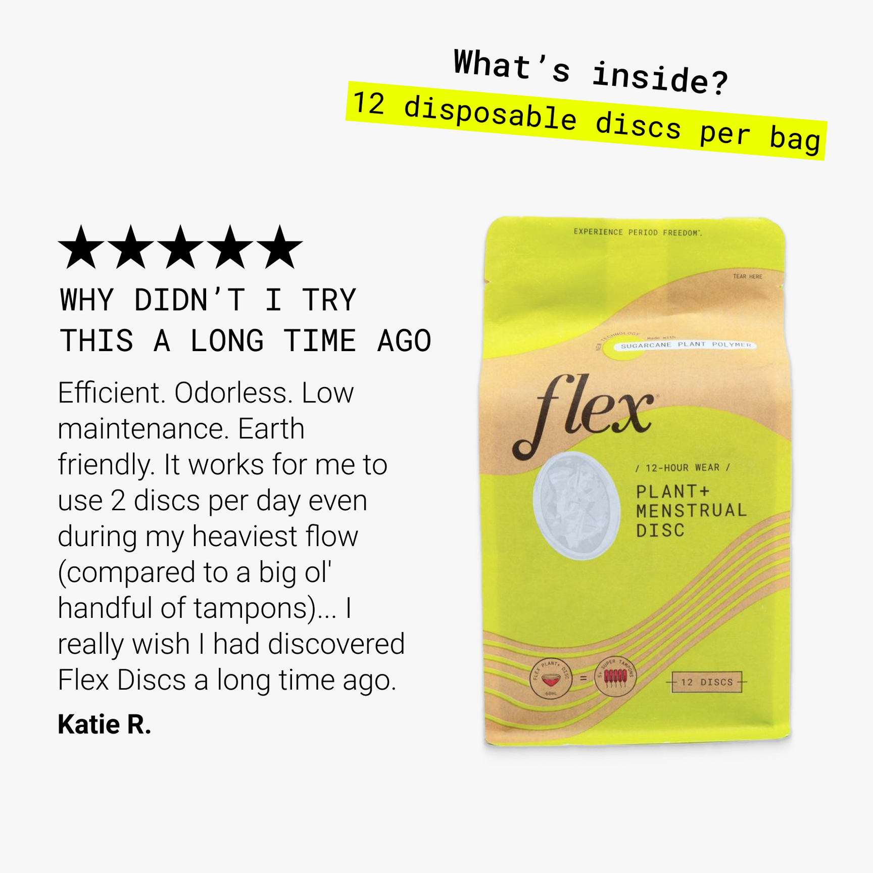 Shop all products | Flex® Sustainable Period Products
